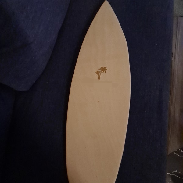 Wooden Mini Surfboard. Great Gift for Water Sports Lovers Home Bar Wall ...