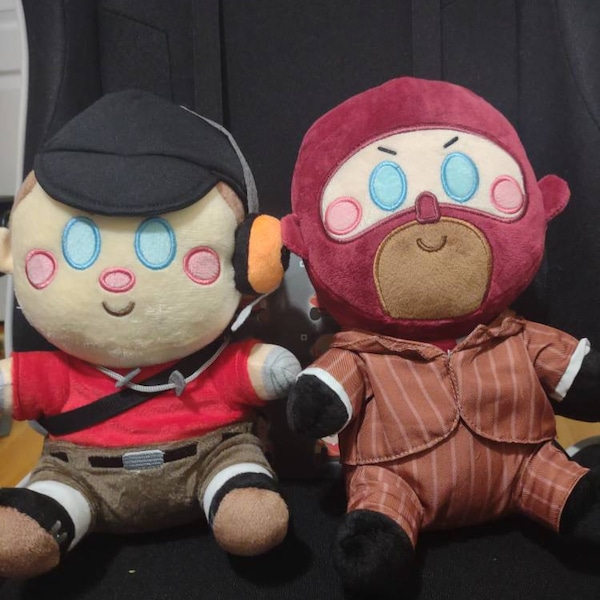 Team Fortress 2 - Spy and Scout Plushie Bundle - Etsy