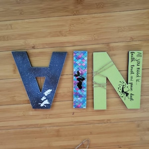 Peter Pan Theme Nursery Letters - Etsy