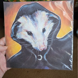 Edna the Fortune Teller Sloth Print Signed 1-20 5x7 Art | Etsy