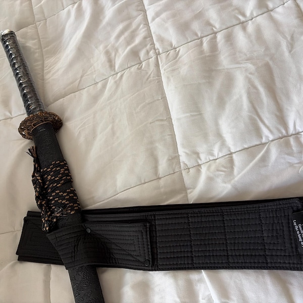 NEW & IMPROVED! Gen.2 - Sword Belt, Samurai Holster for Katana Jingum ...