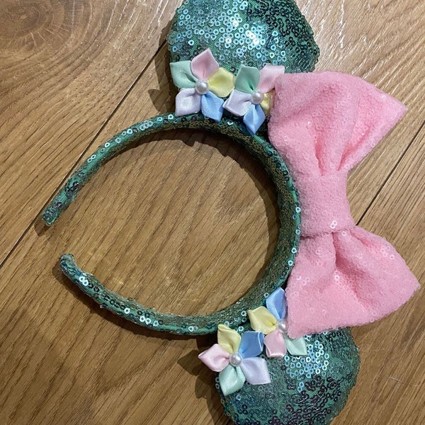 Double Bows Satin Ribbon Ready Made Bows 3.5 Inch 9cm Large Bows Baby ...