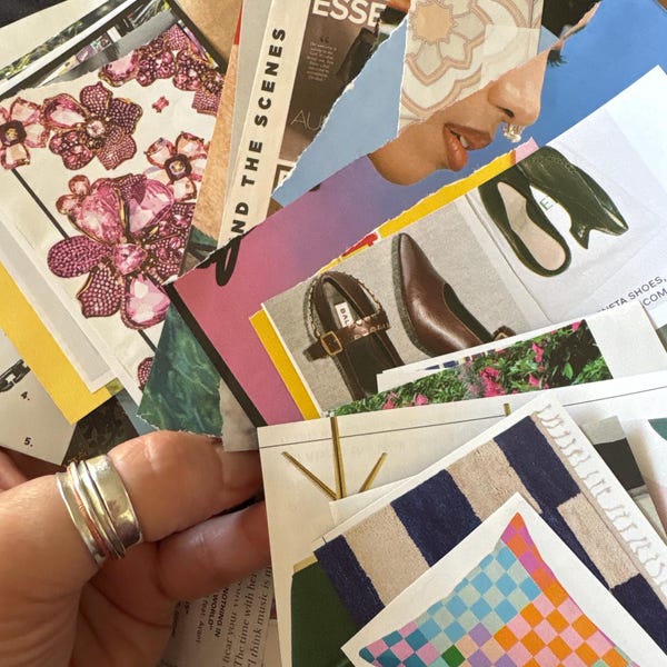 Mixed Pack Magazine Cutout Clippings | Colors, Patterns, Textures ...