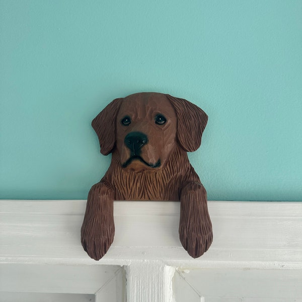Labrador Retriever Door Topper, Lab Dog Lover Gift, Black Lab Gift ...