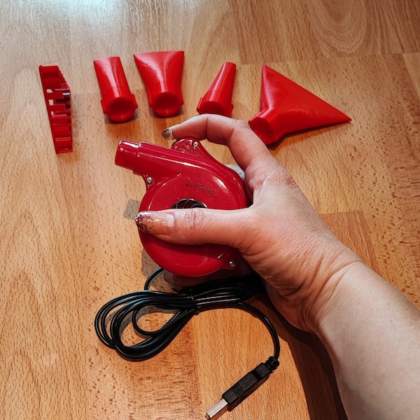 Professional Mini Blower NOZZLE ATTACHMENT | Set of 4 | for the ...
