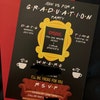 Friends Graduation Party Invitation Friends Theme Graduation - Etsy