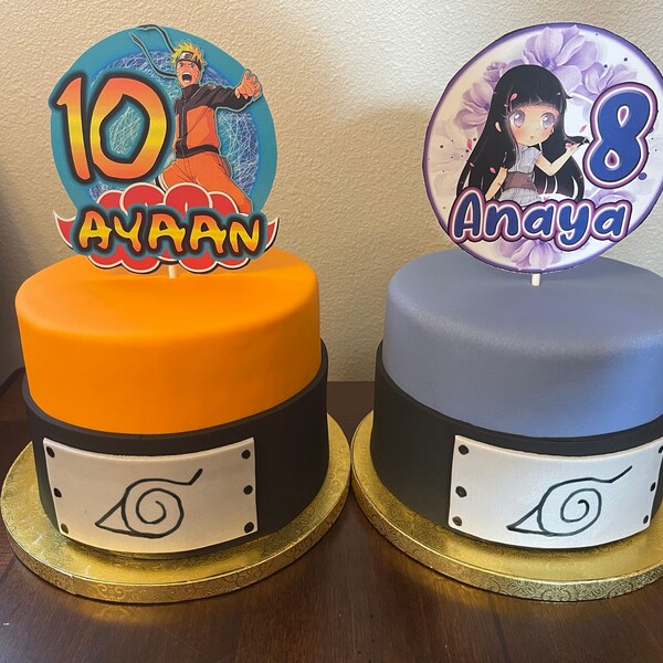 INSTANT Cake Topper + Big Numbers From 1 to 9 Years • Cake Topper for ...