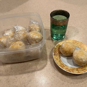 Moroccan Coconut Cookies, Coconut Snowball Cookies , Richbond Cookie - Etsy