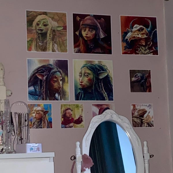 Fireys Art Print Labyrinth Watercolor Artwork the Fire Gang Art Print ...