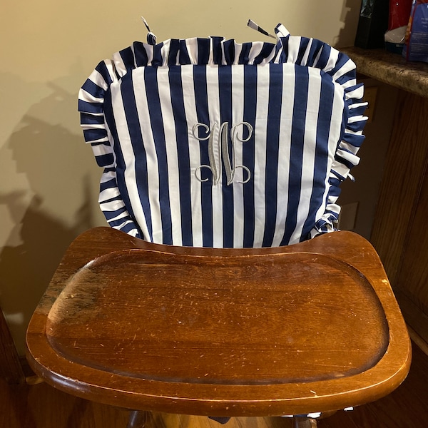 High Chair Pad /jenny Lind High Chair Cushion / Wooden High Chair Pad ...