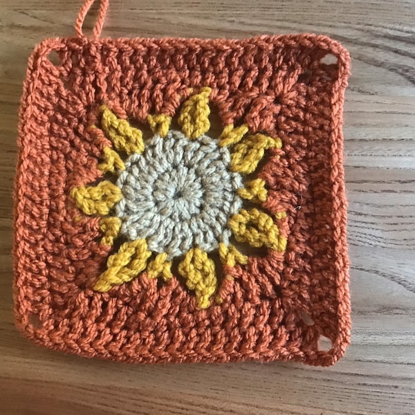 Easy 3d Cloud Granny Square Crochet PDF PATTERN | Step-by-step Tutorial ...