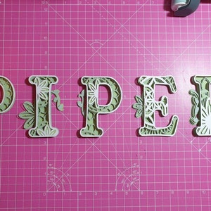 3D Alphabet Mandala SVG Bundle | Layered Alphabet Mandala SVG | Paper ...