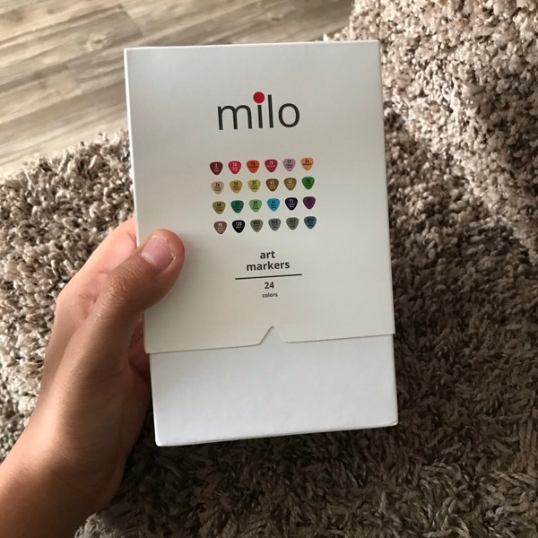 Milo Acrylic Paint Set of 12 Colors | 8 Oz Bottles | Made in the USA - Etsy