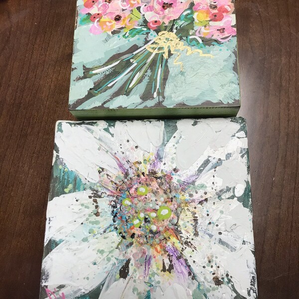 Muddy Roses Original Painting on Watercolor Paper 9 X 12 ...