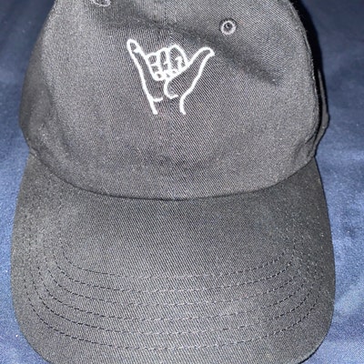 HANG LOOSE Baseball Cap Embroidered Dad Hat Unstructured Six - Etsy