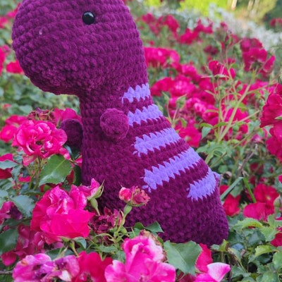Crochet Pattern: Timothy the T-rex - Etsy
