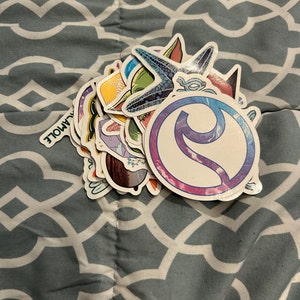 300pc VSCO Stickers Pack Ocean Themed Outdoor Decal for Laptop Hydro ...