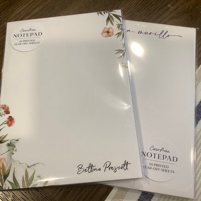 Personalized Desk Notepad From the Desk Of, Professional Office Set ...