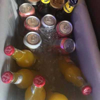 Refreshment Bar Hostess Gift Wood Ice Chest Personalized - Etsy