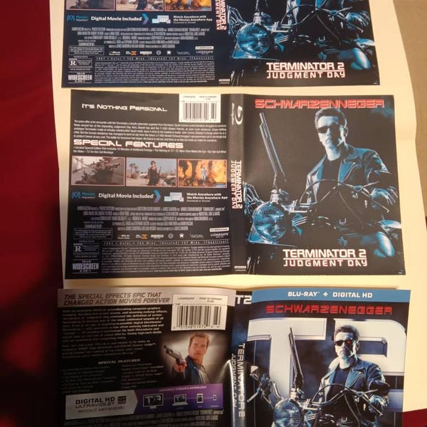 Terminator Custom Blu-ray Artwork - Etsy