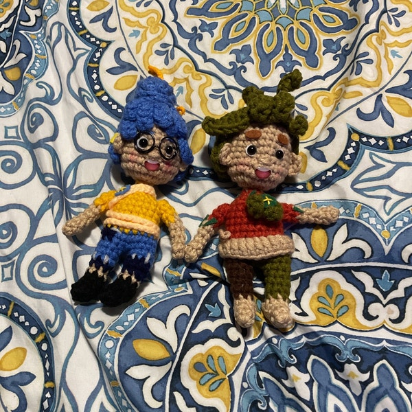 Crochet It Takes Two Inspired Plush Doll - May and Cody Plush Toys ...