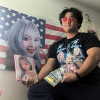 Zb1 Matthew Pink America Flag, Zerobaseone Members Kpop Flag, Zb1 Boys ...