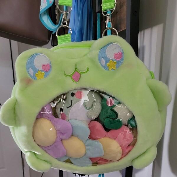 Magical Froggy Bag, Kawaii Bag, Cute Stuffed Animal Plush, Women Plush ...