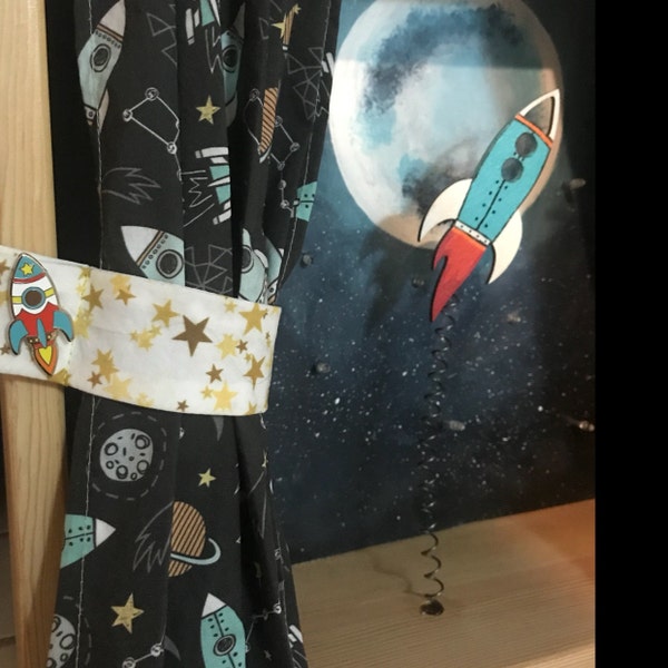 Bright Retro Rocket Enamel Pin - Hard Enamel Pin Cloisonné Spaceship ...