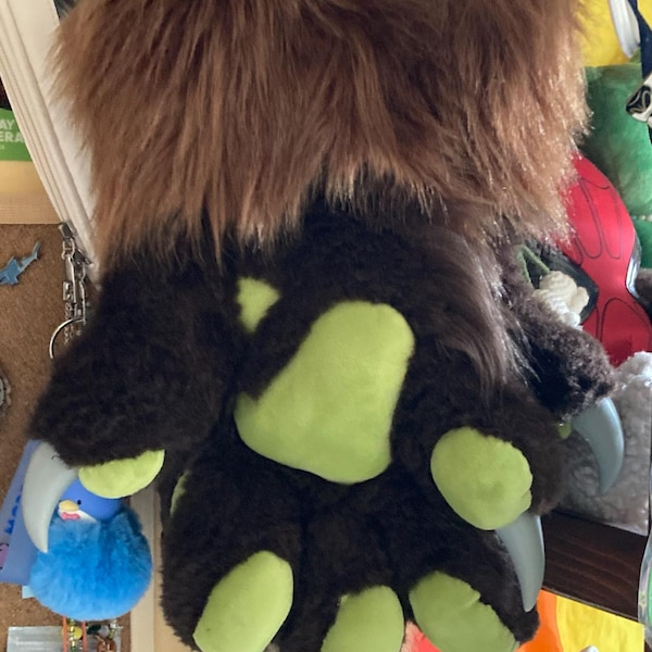 Smilodon Sabretooth Cat Fursuit Head Base Set: Eyes, Moving Jaw, Nose ...