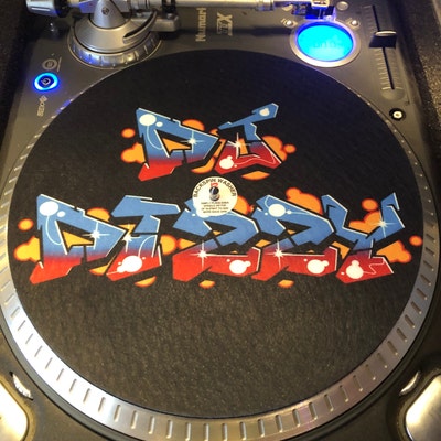 Slipmat Slip Mat Scratch Pad Felt for Any 12 or 7 LP DJ Vinyl Turntable ...