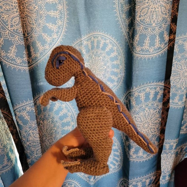 ENGLISH PATTERN Velociraptor Dinosaur - Etsy