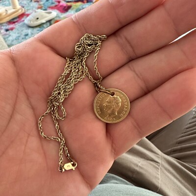 Arrowhead Half Dollar Coin Necklace Hand Cut Coin Arrowhead Necklace - Etsy