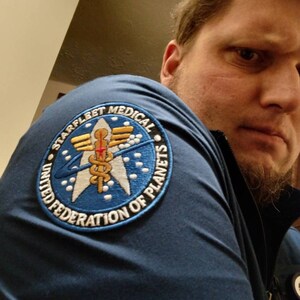 Brotherhood of Steel Patch 3.5 Inch BOS Fallout Inspired Iron or Sew-on ...