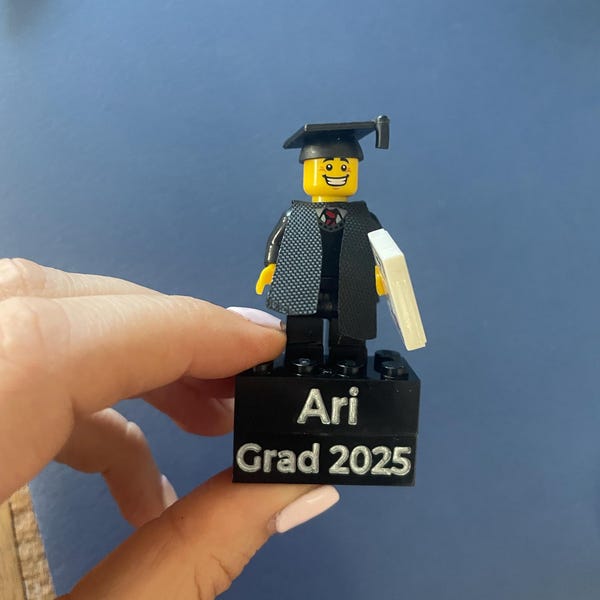 Personalised Engraved LEGO® Brick & Minifigure Karate Judo Martial Arts ...