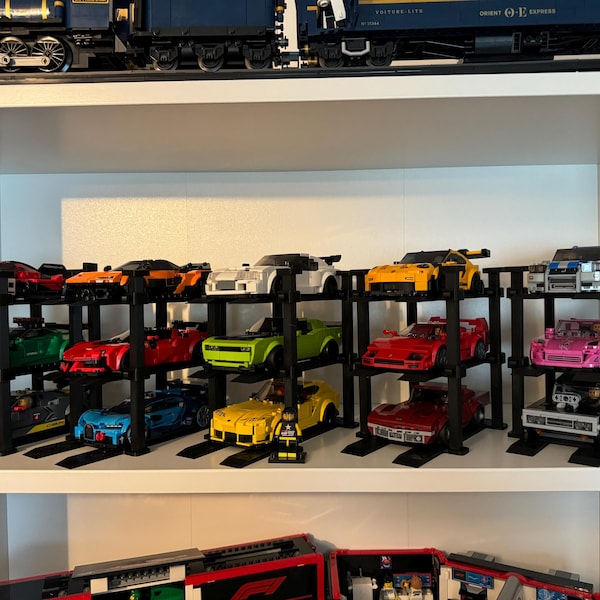 Triple Car Lift Display Stand for Speed Champions - Etsy