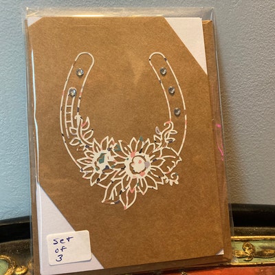 Artsy Pawing Horse hbd Card - Etsy