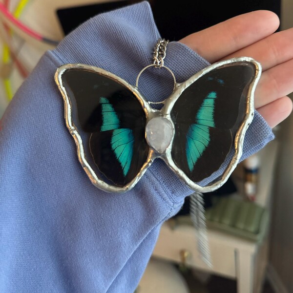 Reall Butterfly Wing Necklace - Etsy