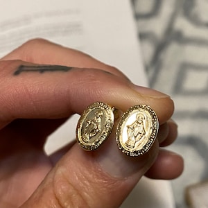 Set of 5 Tiny Gold Vertical Alphabet Letter Link Connector in | Etsy