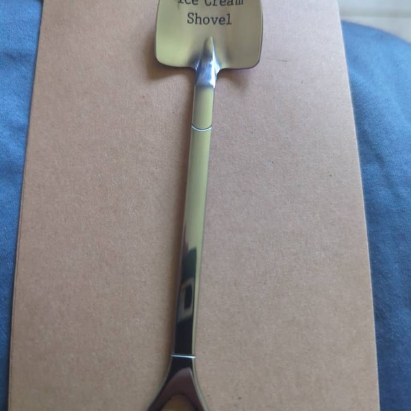 Personalized Ice Cream Shovel-ice Cream Shovel for Dad- Custom Ice ...