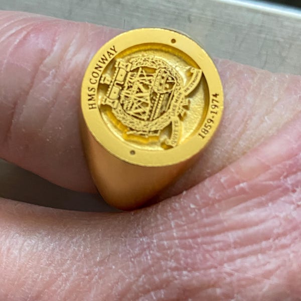 10K Gold, 14K Gold, 18K Gold, Family Crest Ring-coat of Arms- Family ...