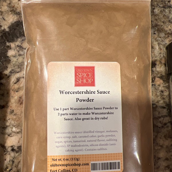 Worcestershire Powder, Specialty Seasonings, Foodie Gift - Etsy