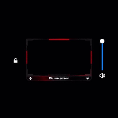 Clean Twitch Overlay Animated Webcam Overlay/twitch Stream Overlays ...