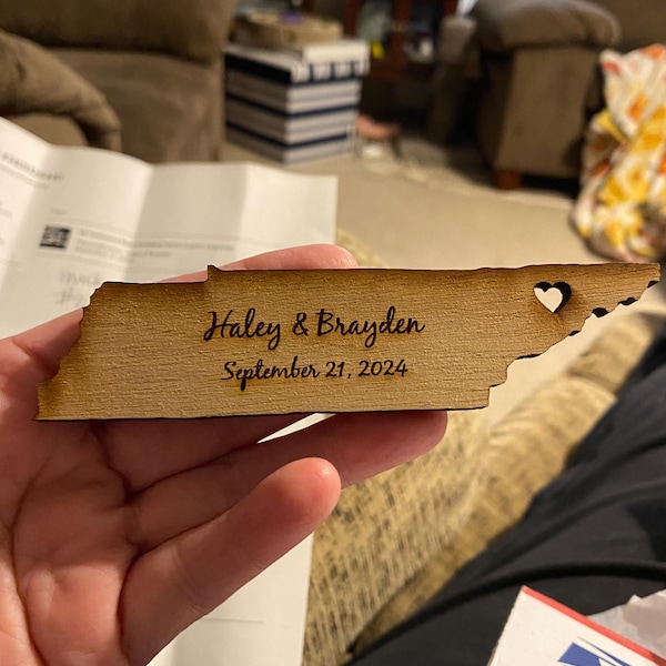 100 Montana State Wedding Favors Custom Engraved - Etsy