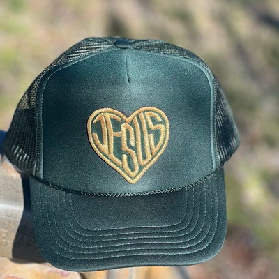 Love Jesus Patch Metallic Lime Green Heart Shaped Iron on or Sew on ...