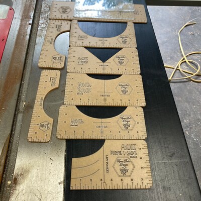 Tshirt Ruler Svg Bundle, Tshirt Alignment Tool Svg, Centering Tool ...