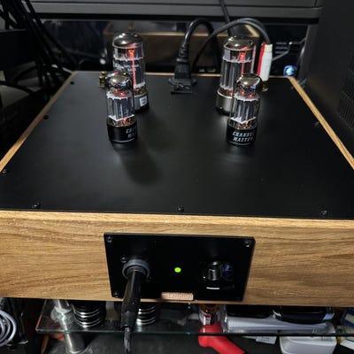 Eufonika H22M Miflex KPCU Tube Headphone Amplifier 6SN7 & 6080 TUBE ...