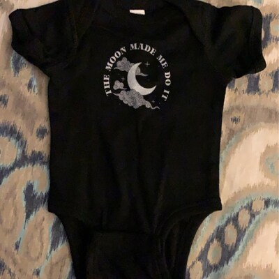 Goth Bodysuit Goth Baby Clothes Witchy Baby Baby Ghoul Punk Baby Gift ...