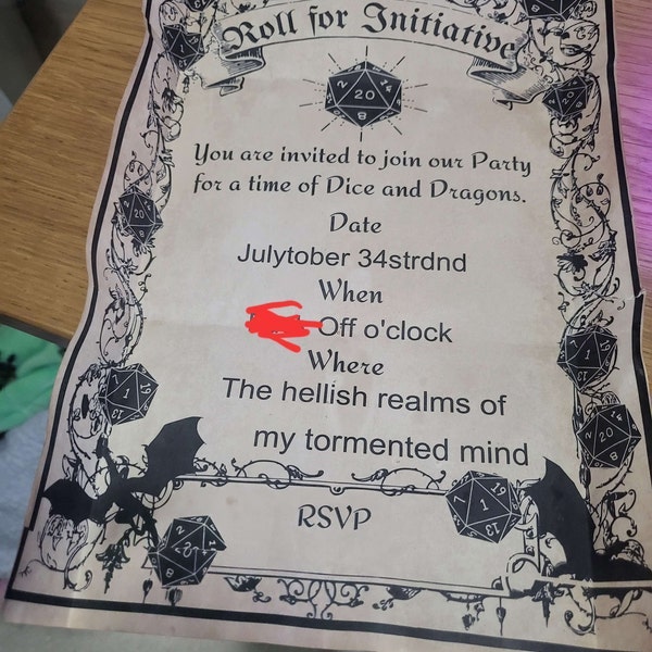 Parchment Spell Scroll Props for Dungeons and Dragons - Etsy