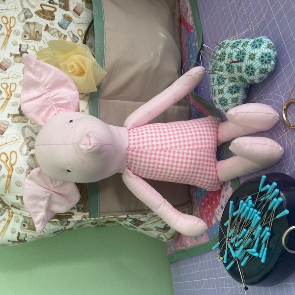 30 Cm Soft Toy Rag Doll Making Piglet Sewing PDF Pattern and Tutorial - Etsy