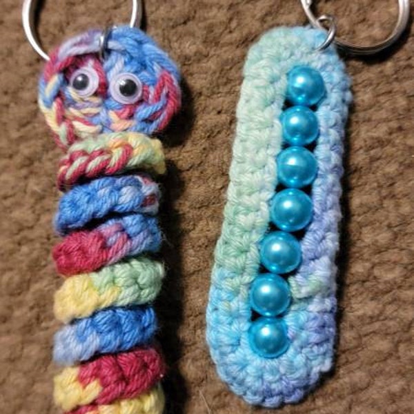Crochet Fidget Keyring – Adult ADHD & Anxiety Relief Toy | Handmade ...